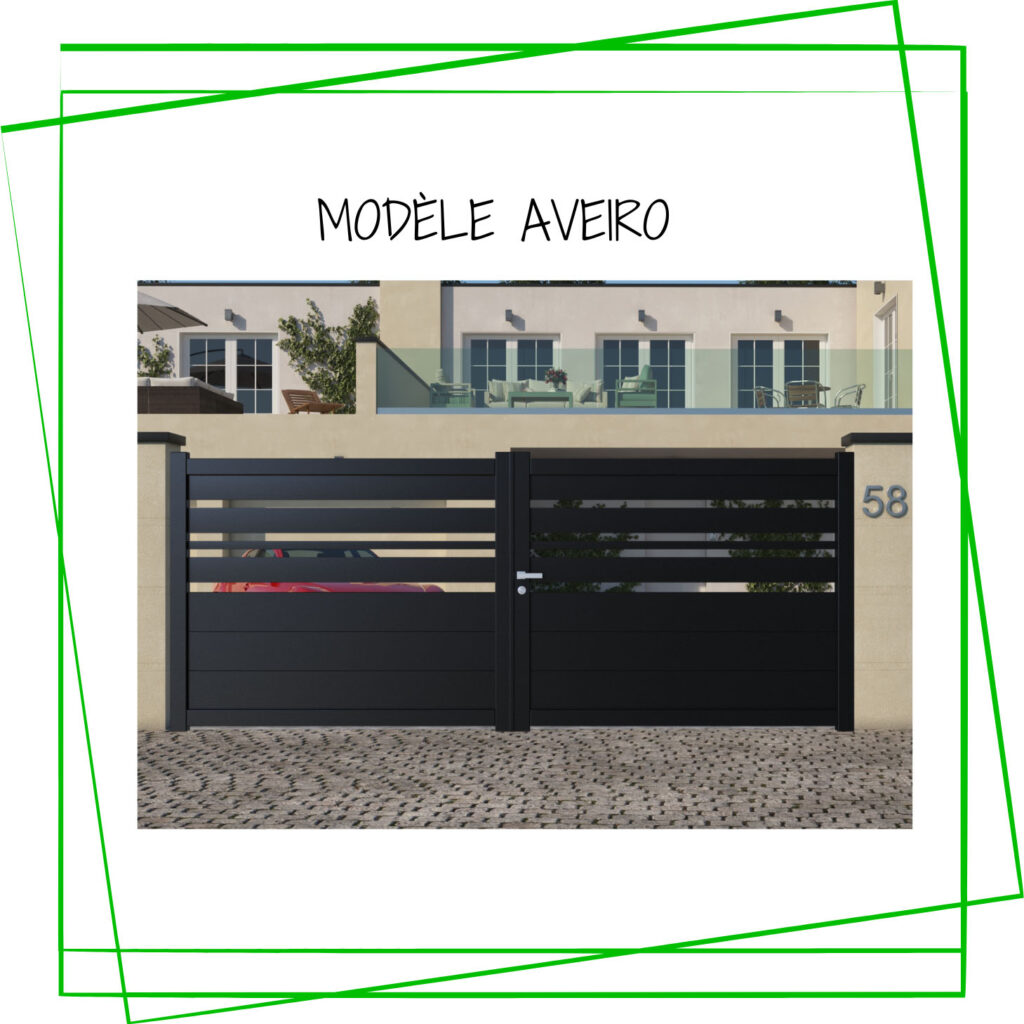 Portail battant AVEIRO - ALU210